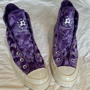 Golf Le Fleur | Shoes | Golf Le Fleur Quilted Velvet Converse Chuck ...